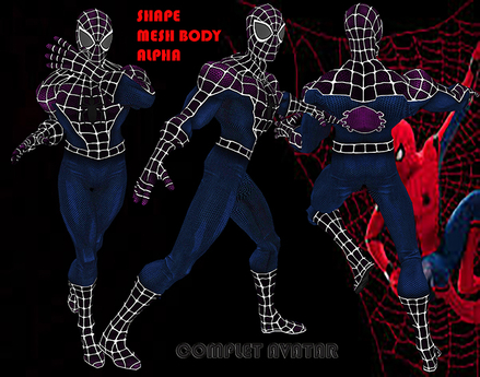 Second Life Marketplace - BLUE ARANIA-MESH BODY-SHAPE-ALPHA