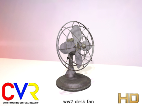 Second Life Marketplace - WW2 desk fan