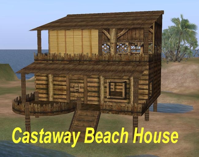 Second Life Marketplace - Boxed Castaway Beach House