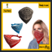 Second Life Marketplace - ::DisturbeD:: Bandana Coronavirus Face Mask ...