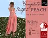 Second Life Marketplace - .: MB :. PEACH Outfit complete ~ Belleza ...