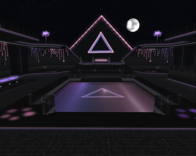 Second Life Marketplace - A15 - [Pink & Purple] - Pyramid Disco Club ...