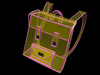 Second Life Marketplace - (fd) Clear 90's Backpack - Sun