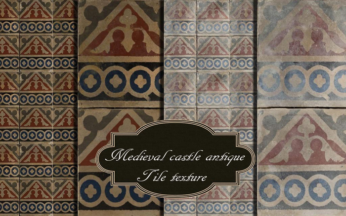 Second Life Marketplace - Medieval castle antique tile texture seamless