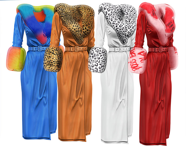 Second Life Marketplace - Pare.Barbara Fur Coat - Exclusives