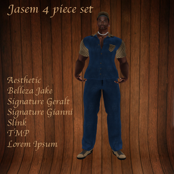 Second Life Marketplace - Jasem 4 piece set
