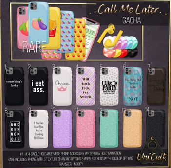 Second Life Marketplace - UniCult - Call Me Later - 14
