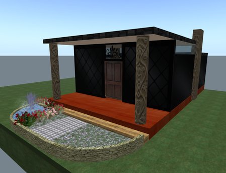 Second Life Marketplace - Kiz Rose Garden Skybox (BOXED)