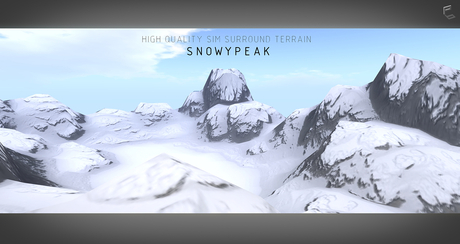 Second Life Marketplace - SNOWYPEAK - sim surround terrain