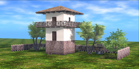 Second Life Marketplace - Roman Watchtower Novaesium