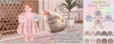 Second Life Marketplace - { Daisy Chains } Chonky Seacrits - Sealion 4 ...