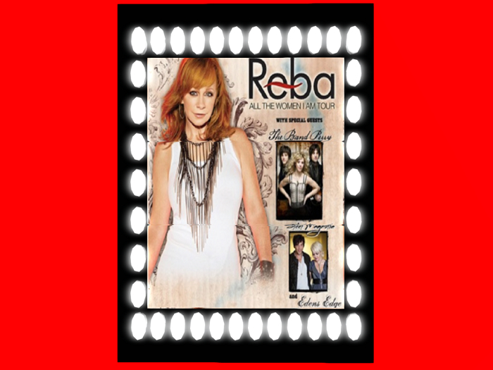Second Life Marketplace - Marquee framed Western Artists Concert Poster ...