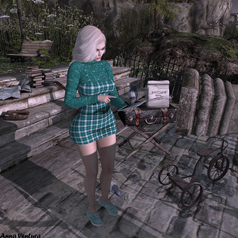 Second Life Marketplace - Anna.V _Mini dress with a sweater Clara_01 ...