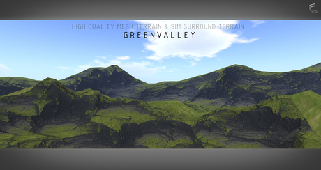 Second Life Marketplace - GREENVALLEY - mesh terrain & sim surround ...