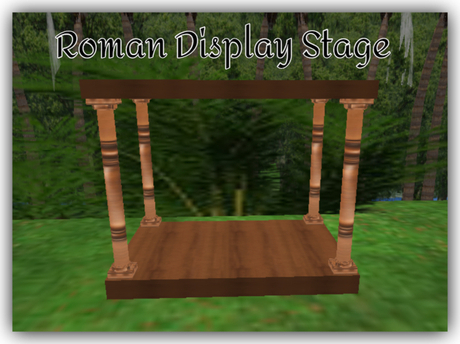 Second Life Marketplace - Roman Stage Display