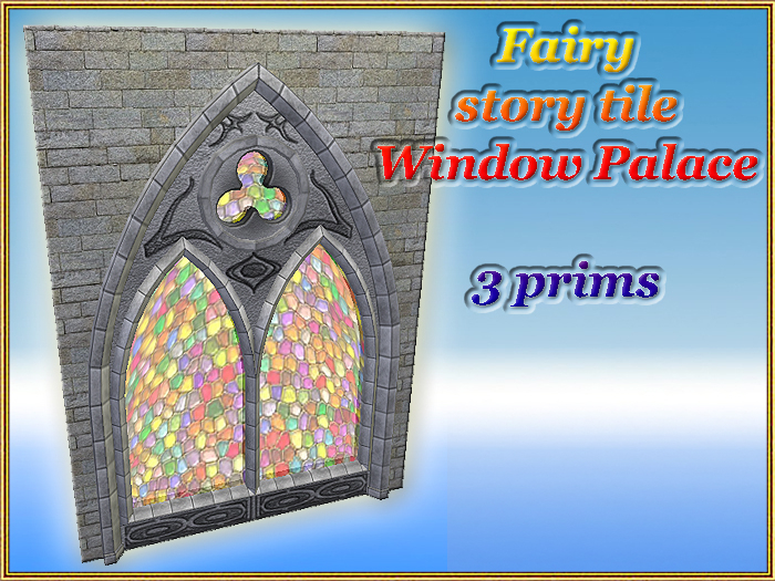 Second Life Marketplace - Window Palace (3 prim) ( Full perm )