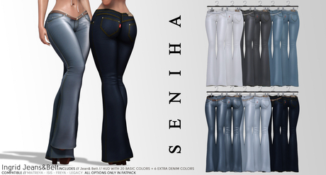 Second Life Marketplace - Seniha. Ingrid Jean // Fatpack