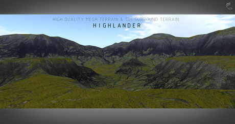 Second Life Marketplace - HIGHLANDER - mesh terrain & sim surround ...