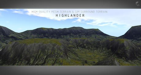 Second Life Marketplace - HIGHLANDER - mesh terrain & sim surround ...