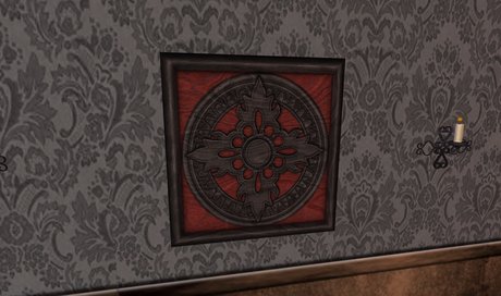Second Life Marketplace - Black Karbon-Antique Royal Red Parlor set
