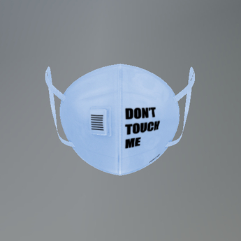 Second Life Marketplace - Blue Social Distancing Mesh Face Mask