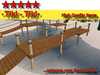 Second Life Marketplace - *Tiki-Tiki* - beach bridge 2.2 (25m / 82 feet ...