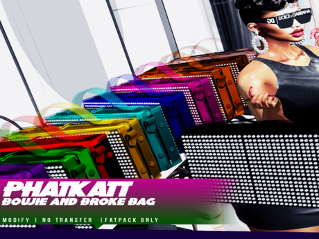 Second Life Marketplace - PHATKATT:: BOUJIE AND BROKE BAG FATPACK