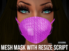 Second Life Marketplace - AVVIANNA - MESH F FASHION PINK MASK - END ...