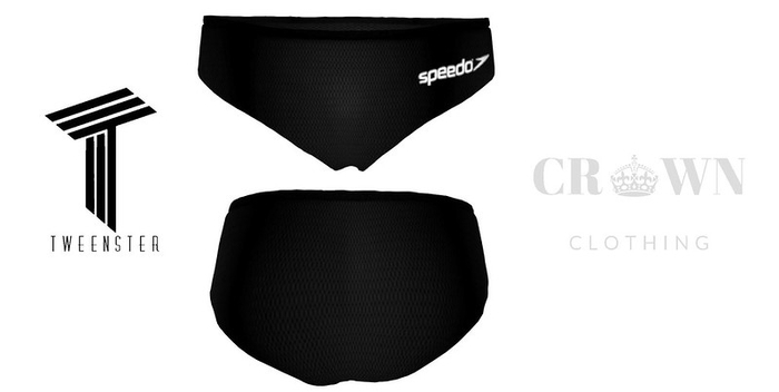 Second Life Marketplace - [Crown] Tweenster Black Speedo DEMO