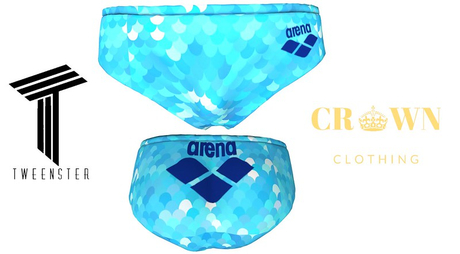 Second Life Marketplace - [Crown] Tweenster Blue Arena Speedo