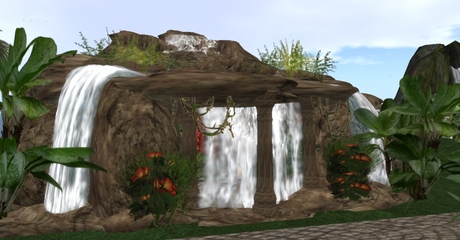 Second Life Marketplace - BABYLON CAVE - GROTTO Waterfall
