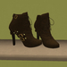Second Life Marketplace - Maitreya/Slink Strappy Brown Suede Ankle Boots