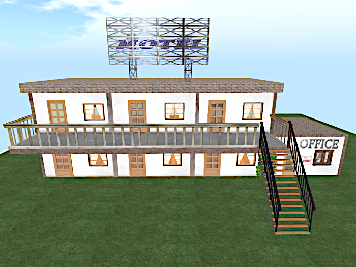 Second Life Marketplace - UNFURNISHED MOTEL BUILDING