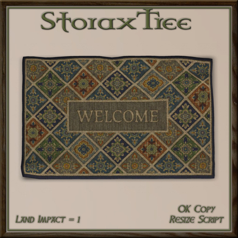 Second Life Marketplace - Vintage Welcome Mat