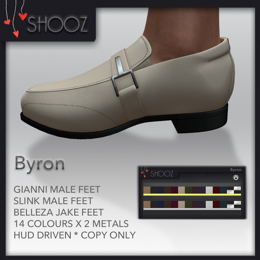 Second Life Marketplace - SHOOZ SH022 Byron GIANNI, BELLEZA JAKE, SLINK