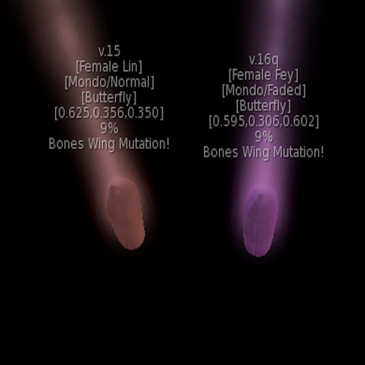 Second Life Marketplace - {Papillon}Butterfly Cocoon - (mondo) Bones ...