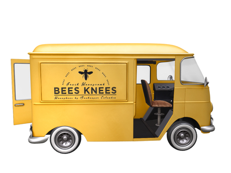 Second Life Marketplace - brocante. delivery van gacha / bees