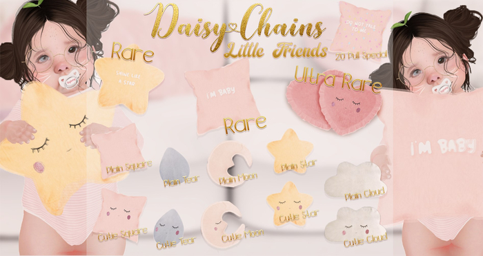 Second Life Marketplace - { Daisy Chains } Little Friends - Plain ...