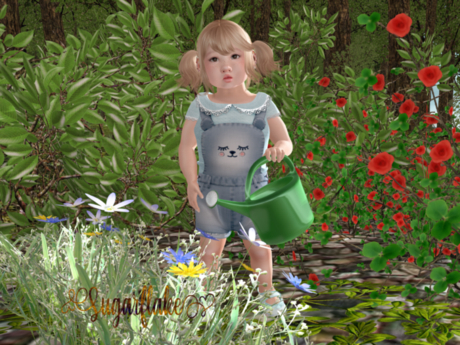 Second Life Marketplace - *SF* watering flowers