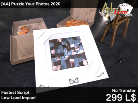 Second Life Marketplace - [AA] Puzzle Your Photos 2020