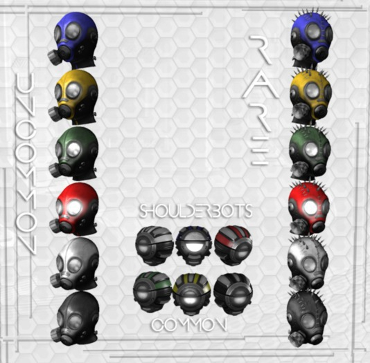 Second Life Marketplace - [KROVA] Gasmask BLUE- RARE