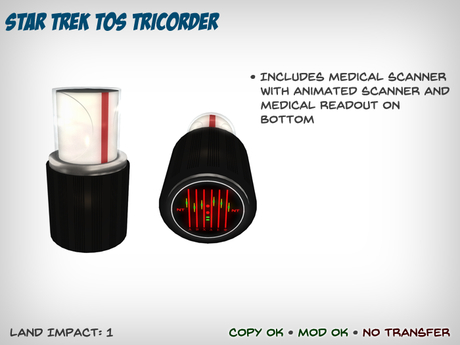 Second Life Marketplace - Star Trek TOS Tricorder