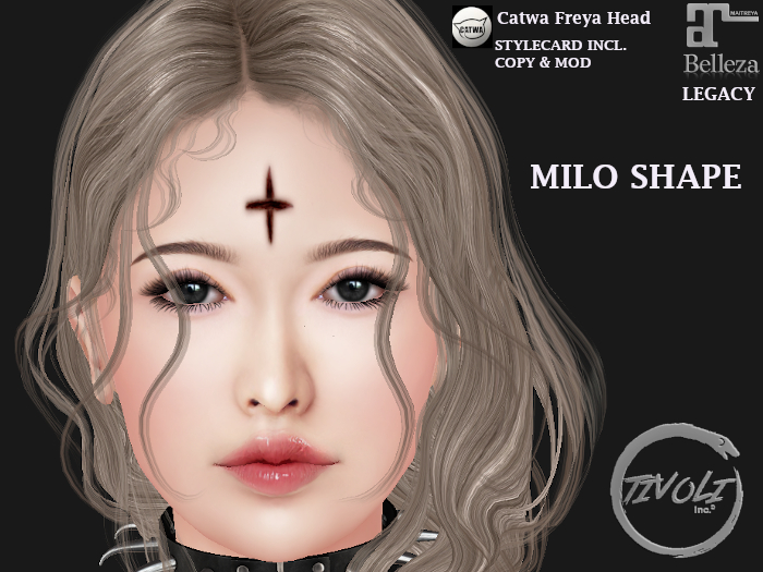 Second Life Marketplace - -Tivoli inc - Catwa Freya head gift Shape ...