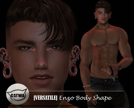 Second Life Marketplace - [Versatile] Enzo Body Shape [Catwa Daniel ...