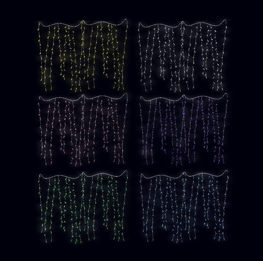 Second Life Marketplace - Sparkle Dangle Lights Mesh 6 Colors