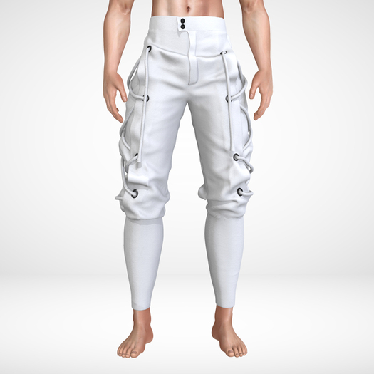 Second Life Marketplace - RODEX: Kuerdax Pants White