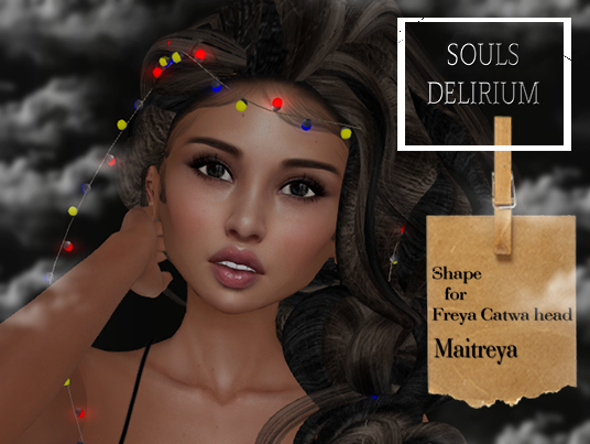 Second Life Marketplace - A SOULS DELIRIUM- zora shape for freya catwa ...