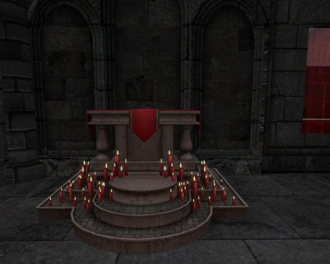 Second Life Marketplace - Let's Pray Altar Animated Mesh V2