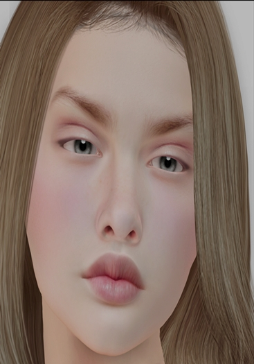 Second Life Marketplace - Shape For Genus Head - Strong Face GIFT001