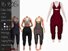 Second Life Marketplace - B BOS - Silas Outfit - Red Flower (Add me)